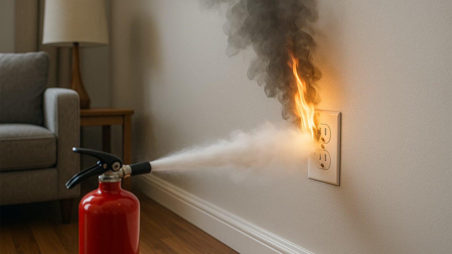 How to Safely Put Out an Electrical Fire at Home | MaxElectric